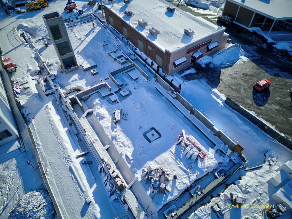 Lebanon Fire Station Construction Site. Lebanon, New Hampshire 2/1/25 ...